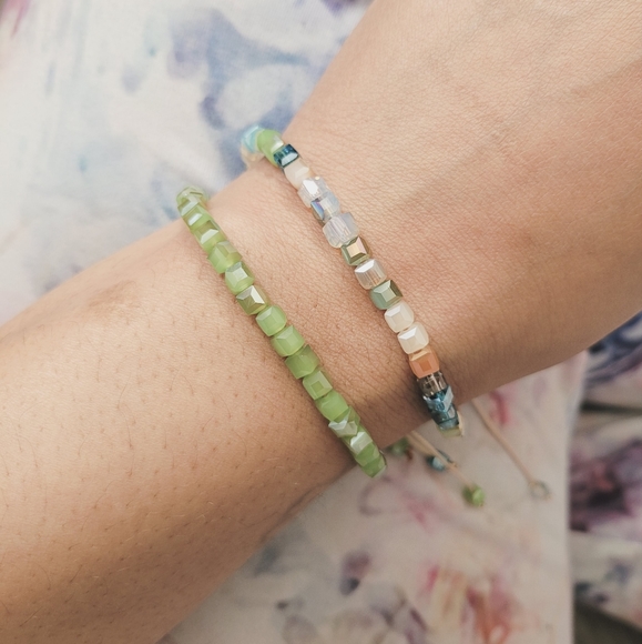 Jewelry | Crystal Beaded Bracelets | Poshmark